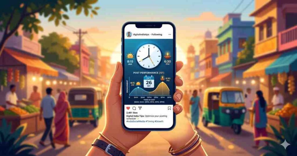 Best Time to Post on Instagram in India (2026): The Data-Backed Guide